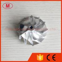 China GT15-25 44.39/60.01mm 6+6 Blades 784369-0002/787571-0002 high performance milling/aluminum 2618/billet compressor wheel for sale