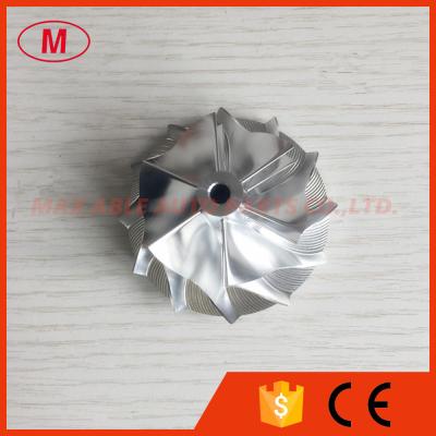 China GT15-25 44.39/60.01mm 6+6 Blades 784369-0002/787571-0002 high performance milling/aluminum 2618/billet compressor wheel for sale