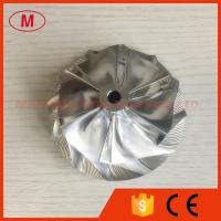 China T04E 62.24/82.00mm 6+6 blades turbocharger milling/alumimun 2618/billet compressor wheel for sale