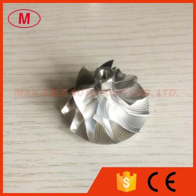 China GT1238 26.87/38.00mm 6+6 blades turbocharger milling/aluminum 2618/billet compressor wheel for 799171-0001 for sale