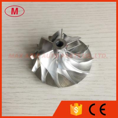 China GT15-25 39.60/56.02mm 707747-0005H 6+6 blades milling/aluminum 2618/billet compressor wheel for 454150-0005/0006 for sale