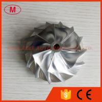 China HX40 60.03/85.98mm 7+7 blades high performance Turbocharger aluminum 2618/milling/billet compressor wheel for sale