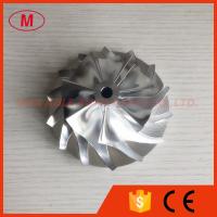 China HX50 3593686 66.92/99.01mm 7+7 blades high performance Turbo Billet/milling/aluminum 2024 compressor wheel for sale
