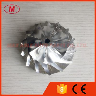 China HX50 3593686 66.92/99.01mm 7+7 blades high performance Turbo Billet/milling/aluminum 2024 compressor wheel for sale