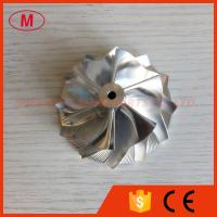 China TD03 52.00/68.01mm 6+6 blades reverse high performance Turbo milling/aluminum 2618/billet compressor wheel for sale