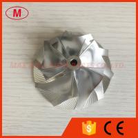 China TD04HL 5+5blades reverse 48.30mm/68.00mm high performance turbocharger milling/aluminum 2618/billet compressor wheel for sale
