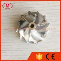 China GT15-25 40.10/52.19mm 6+6 blades 436131-0001 high performance turbo milling/aluminum 2618/billet compressor wheel for sale