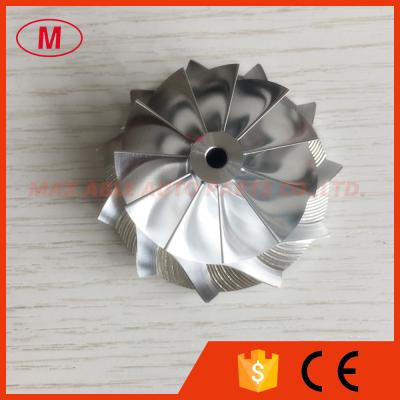 China TD03 14T close 39.55/51.00mm 11+0 blades Turbo milling/aluminum 2618/billet compressor wheel for sale