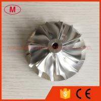 China TD05H FORWARD 59.05/76.13mm 7+7 blades Turbo milling/aluminum 2618/billet compressor wheel for sale