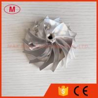 China TD05H reverse 57.69/78.00mm 7+7 blades LEP style performance Turbocharger milling/aluminum 2618/billet compressor wheel for sale