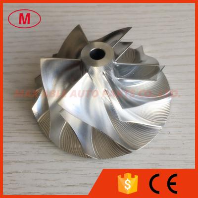 China T04B 51.65/69.96mm 6+6 blades 409179-0023 14201-Z5601 Turbo Aluminum 2618 /milling/billet compressor wheel for sale