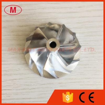 China GT15-25 38.62/52.19mm 436131-0002 6+6 blades aluminum 2618/billet compressor wheel for 452204/454061/454135 for sale