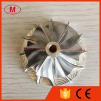China K24 43.70/60.50mm 6+6 blades 5324-123-2019 Turbo milling/aluminum 2618/billet compressor wheel for sale