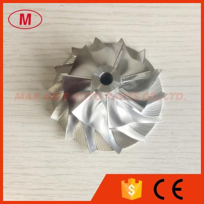 China S200 50.60/75.20mm 7+7 blades High performance turbo billet/milling/aluminum compressor wheel for sale