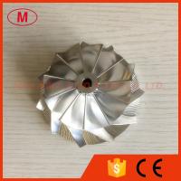 China GT3037 11+0 blades 57.04/76.13mm 452708-0001 bore 5.99mm Performance billet compressor wheel for  700382-12/700177-7 for sale