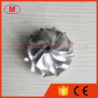 China RHF5 44.95/59.00mm 6+6 blades high performance turbo turbocharger aluminum 2618/milling/billet compressor wheel for sale