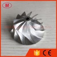 China RHF5 44.20/58.00mm 11+0 blades high performance turbo turbocharger aluminum 2618//billet compressor wheel for sale