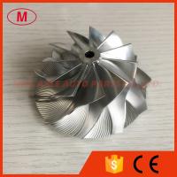 China GT15-25 reverse 11+0 blades 51.00/70.00mm performance Turbocharger milling/aluminum 2618/billet compressor wheel for sale