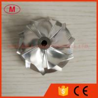 China GT15-25 44.50/60.01mm 720915-0004 5+5 blades high performance turbo milling/aluminum 2618/billet compressor wheel for sale