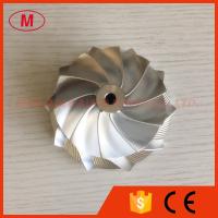 China GT3584R GEN II 10+0 blades point milling 67.30/84.44mm performance air curve turbo billet compressor wheel for sale