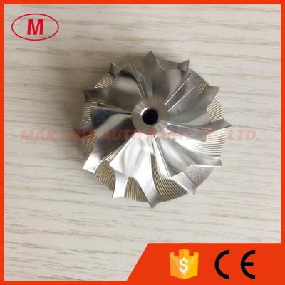 China GT1244 6+6 blades 31.10/44.00mm 786554-0003 performance milling/aluminum 2618/billet compressor wheel FOR AUDI A3 1.6T for sale