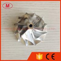 China K16 47.50/65.94mm 6+6 blades Turbo milling/aluminum 2618/billet compressor wheel for sale