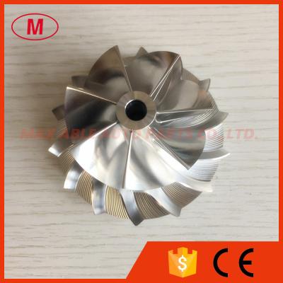 China K26 51.00/71.00mm 7+7 blades high performance milling/aluminum 2618/billet compressor wheel for 5326-970-0000 Upgrade for sale