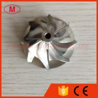 China KP39 5443-123-2023 33.50/46.00mm 4+4 blades high performance turbo milling/billet compressor wheel for 5439-970-0065 for sale