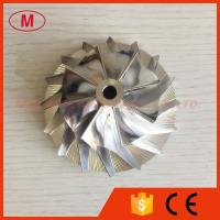 China HX40 53.88/83.03mm 8+8 blades 3599594 high performance turbo Billet/milling/aluminum 2024 compressor wheel for 3593918 for sale