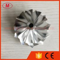 China RHF5HB 11+0 blades high performance 48.50/59.94mm turbo turbocharger aluminum 2618/milling/billet compressor wheel for sale