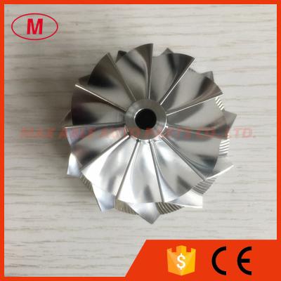 China RHF5HB 11+0 blades high performance 48.50/59.94mm turbo turbocharger aluminum 2618/milling/billet compressor wheel for sale