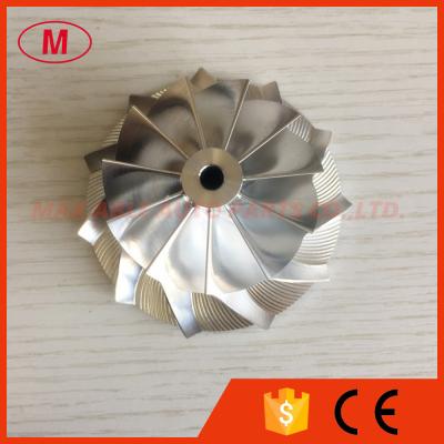 China TD04HL 16G 48.30/68.00mm 11+0 blades forward turbo milling/aluminum 2618/billet compressor wheel for sale