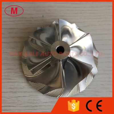 China TD05H 25G/20G upgrade reverse 60.50/78.00mm 6+6 blades Turbo milling/Aluminum 2618/billet compressor wheel for sale
