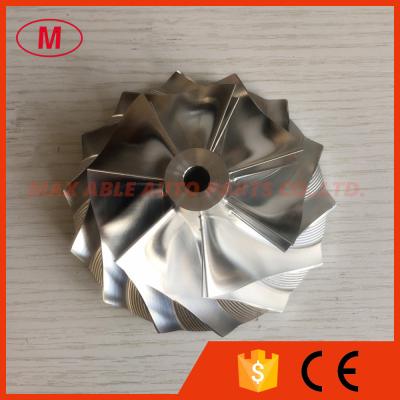 China T88 34D 7+7 blade 69.67/95.00mm turbo milling/aluminum 2618/billet compressor wheel for 49188-02700 for sale