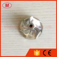 China KP35 reverse 7+0 blades 28.12/37.05mm turbo Billet/milling/aluminum 2024 compressor wheel for sale
