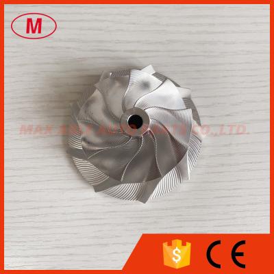 China TD05H 20G upgrade reverse 53.11/70.98mm 9+0 blades point milling snake curve Turbocharger milling/billet compressor whee for sale