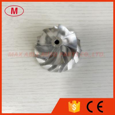 China RHF5 reverse 46.50/60.82mm 7+7 blades turbocharger milling/aluminum 2618/billet compressor wheel for sale