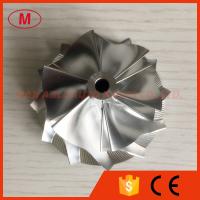 China GT15-25 784369-0001 6+6 blades 46.50/60.01mm high Performance milling/aluminum 2618/billet compressor wheel for sale
