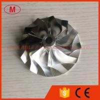 China K23/3LD/KKK 3LDZ 5223-123-2005 53.50/80.00mm 6+6 blades milling/aluminum 2618/billet compressor wheel for 5222-988-3100 for sale