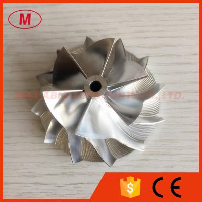 China TD04HL 45.00/64.89mm 6+6 blades high performance turbo milling/billet compressor wheel for sale