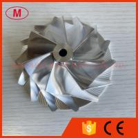 China forward 75.88/108.90mm 7+7 blades high performance Turbo milling/aluminum 2618/billet compressor wheel for sale