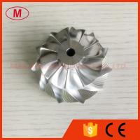 China TD04H 15T 41.93/55.69mm 11+0 blades thicknose Turbo Billet/Milling/aluminum 2168 compressor wheel for sale