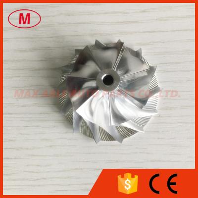 China KP39 7+7 blades 33.50/46.00mm high performance turbo milling/aluminum 2618/billet compressor wheel for 5439-970-0045 for sale