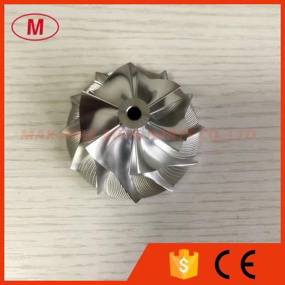 China GT15-25 43.20/60.00mm 6+6 blades high performance turbo milling/aluminum 2618/billet compressor wheel for sale