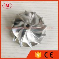 China T04S 448048-0003E 56.60/76.07mm 6+6 blades high performance turbo Billet/milling/aluminum 2628 compressor wheel for sale