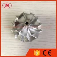 China TD04HL 42.00/60.00mm 6+6 blades high performance Turbocharger Billet/milling/aluminum 2618 compressor wheel for sale