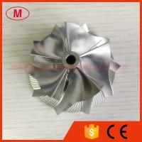 China TD05H 20G upgrade reverse 56.58/73.04mm 5+5 blades Turbocharger milling/aluminum 2618/billet compressor wheel for sale