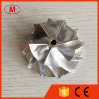 China RHF5 6+6 blades 45.00/64.89mm high performance turbo turbocharger aluminum 2618/Billet/milling compressor wheel for sale