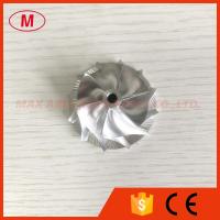 China RHF3 34.24/45.00mm 6+6 blades high performance turbo milling/aluminum 2618/billet compressor wheel for sale