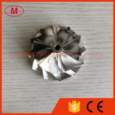 China K04 46.39/56.08mm 5306-123-2014 upgrade 5304-970-0064 upgrade 6+6 blades aluminum 2618/milling/billet compressor wheel for sale